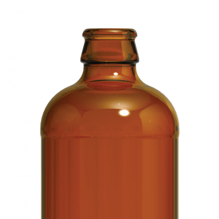 12 oz. (355 ml) Stubby Amber Glass Beer Bottle, Pry-Off, Bottles Only ...